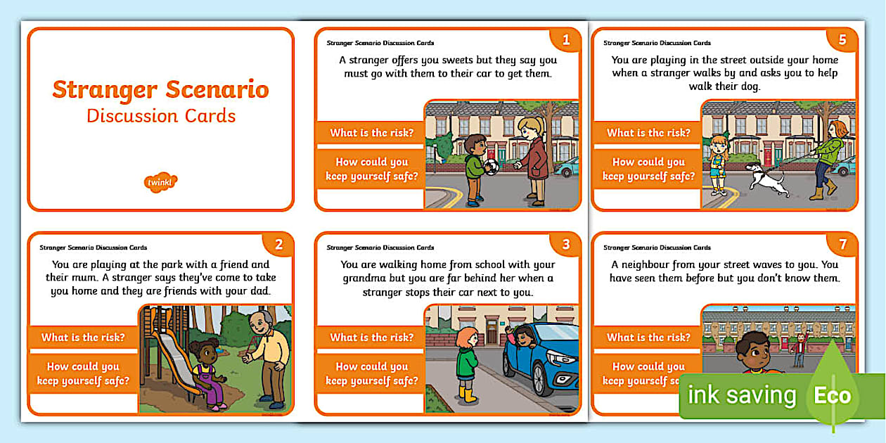 Stranger Danger Scenarios | Health and Safety | Twinkl USA