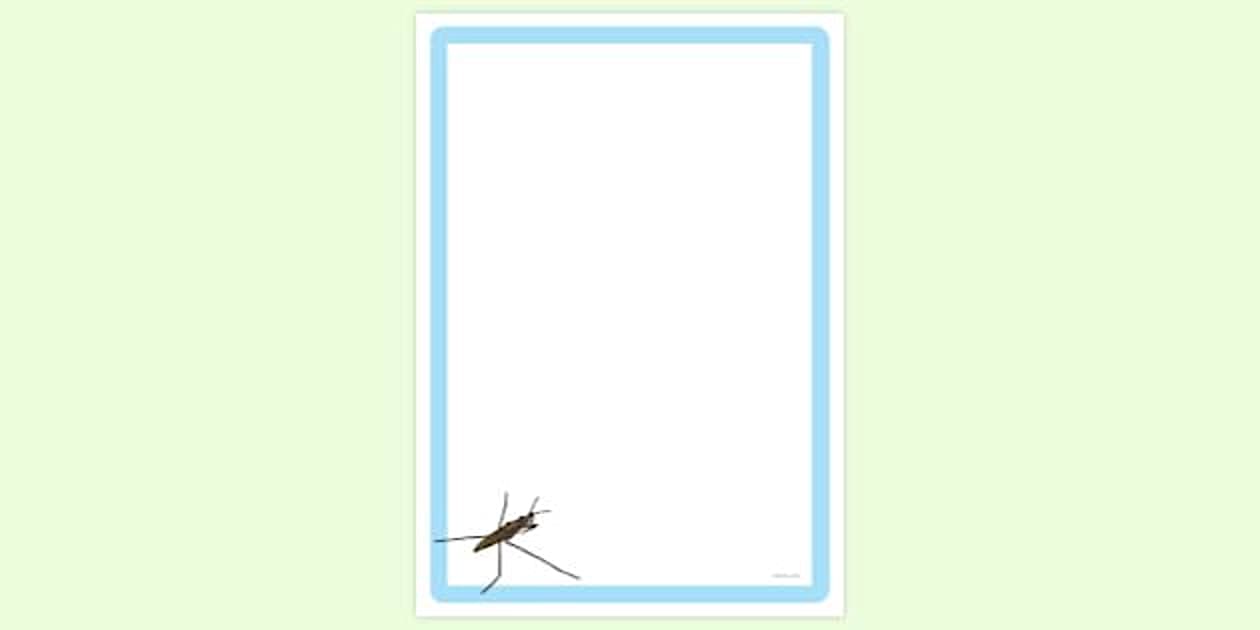 Pond Skater Page Border | Twinkl Page Border (teacher made)