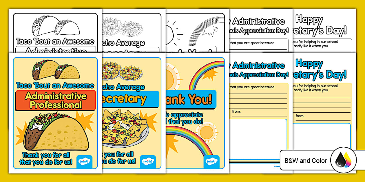 Administrative Professionals Day Gift Booklet