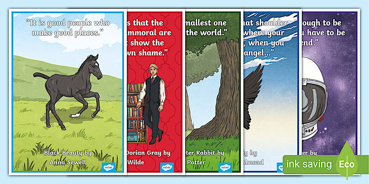 Literary Posters Pack - Display Resources | Twinkl - Twinkl