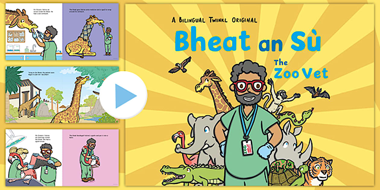 The Zoo Vet PowerPoint Bilingual Twinkl Original - Twinkl