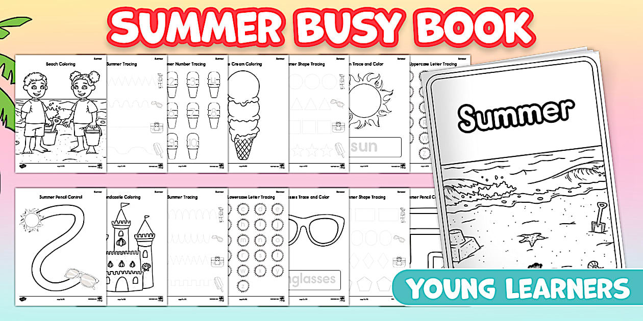 Preschool Printable Workbook (professor feito) - Twinkl