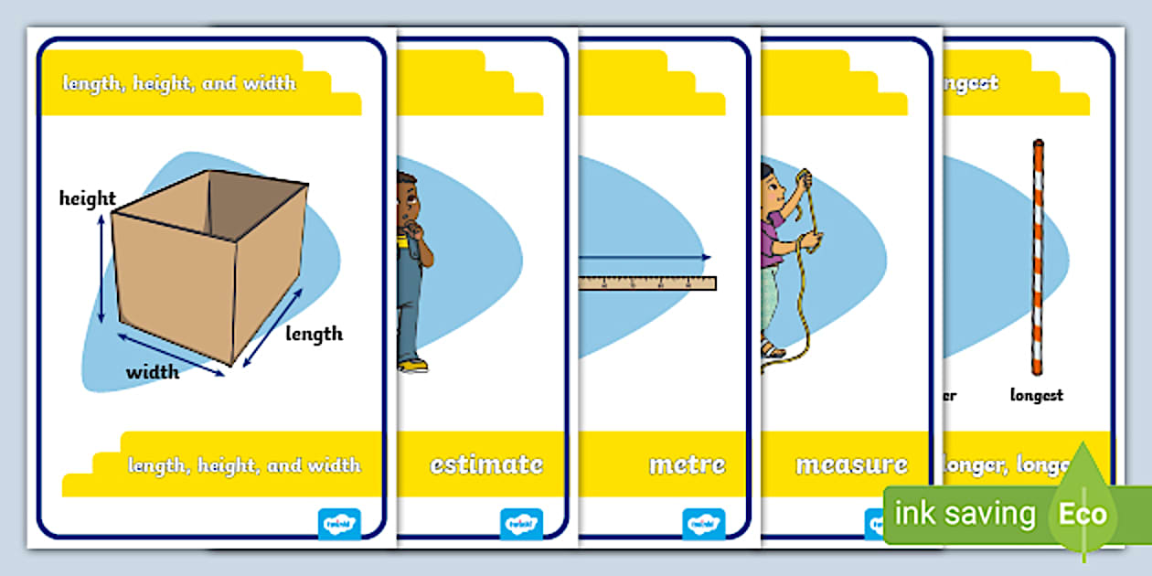 Editable Length Vocabulary Posters (teacher made) - Twinkl