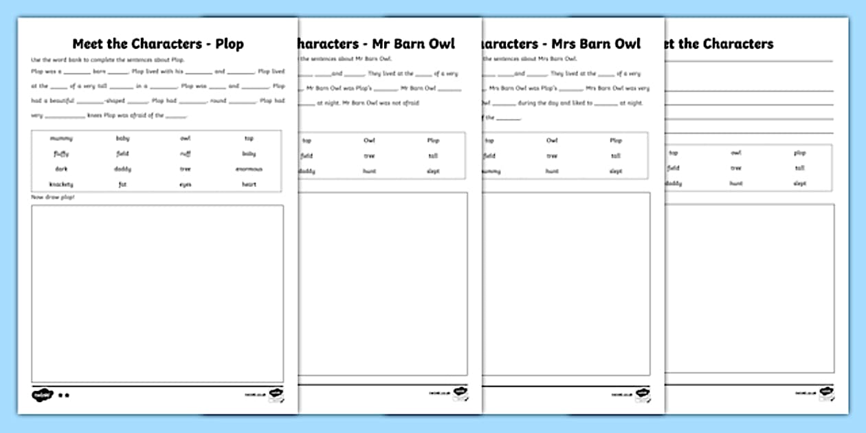 Meet the Characters (teacher made) - Twinkl