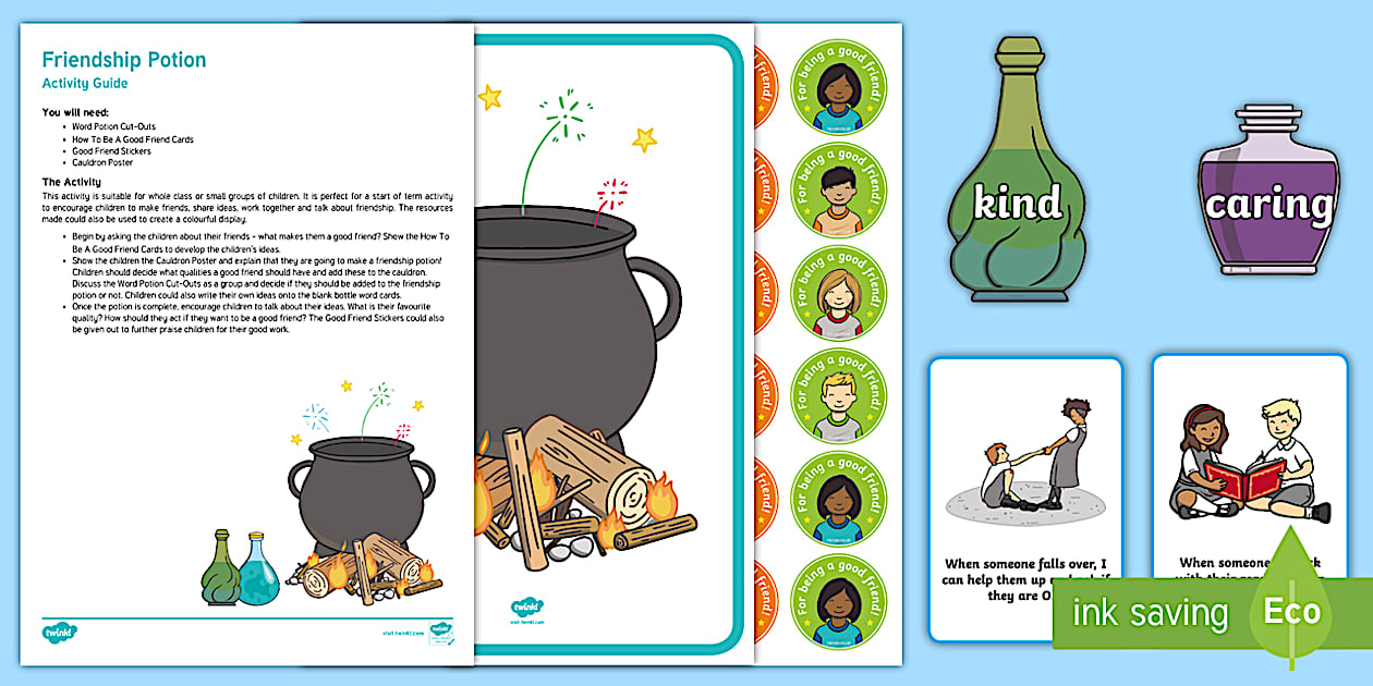 Friendship Potion Resource Pack - Twinkl Learning Resources