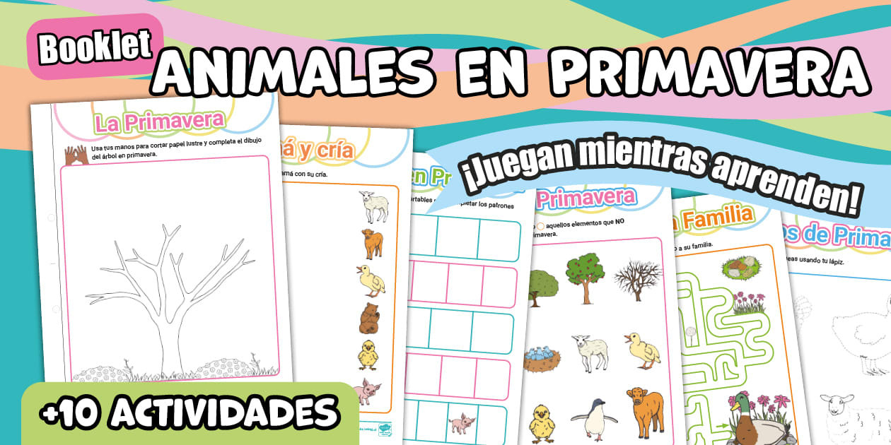 Cuadernillo | Animales | Primavera