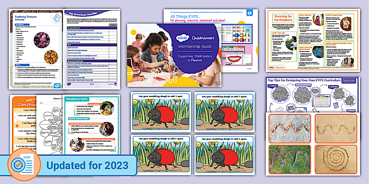 FREE! - Free Childminders Resource Pack | Childminding Ideas
