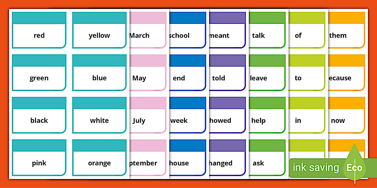 Older Learners: Functional Sight Words Flashcards (Words Only)