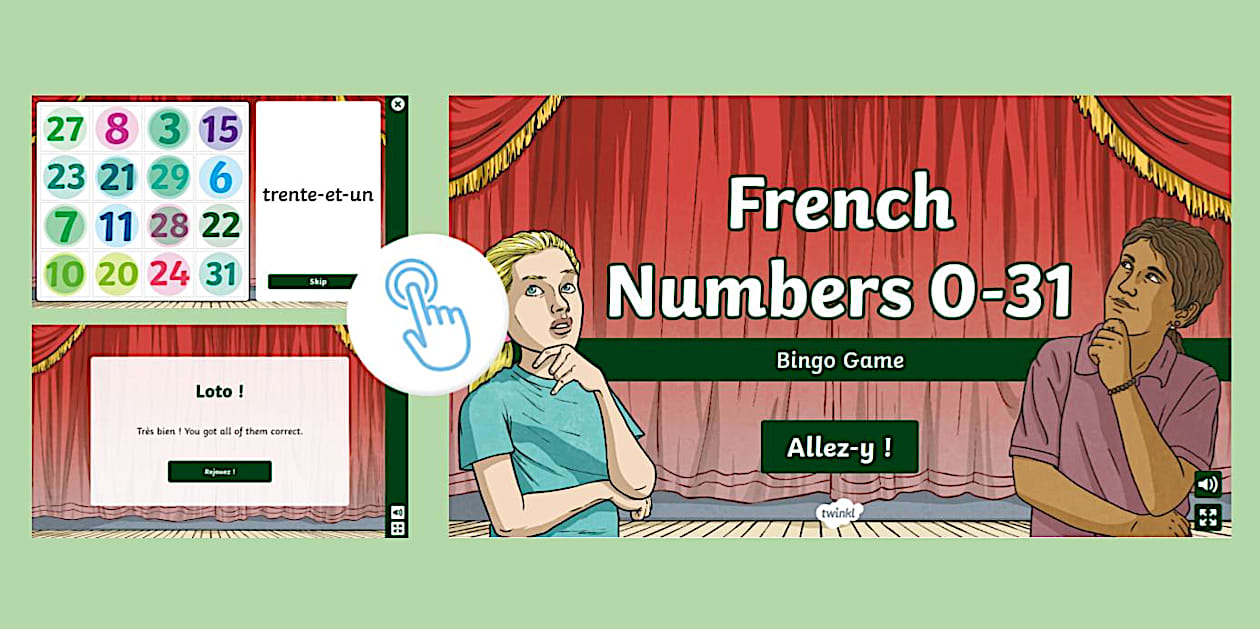 👉 Numbers In French Games | Twinkl | Interactive Game | KS2