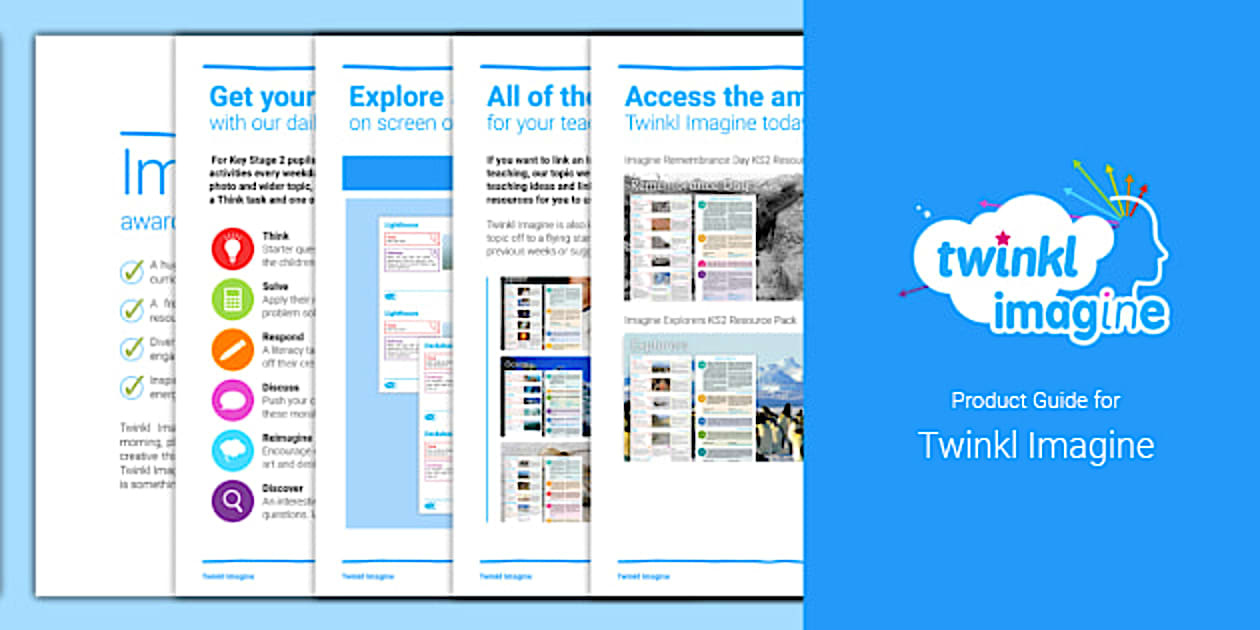 FREE! - Twinkl Imagine Product Guide - Twinkl