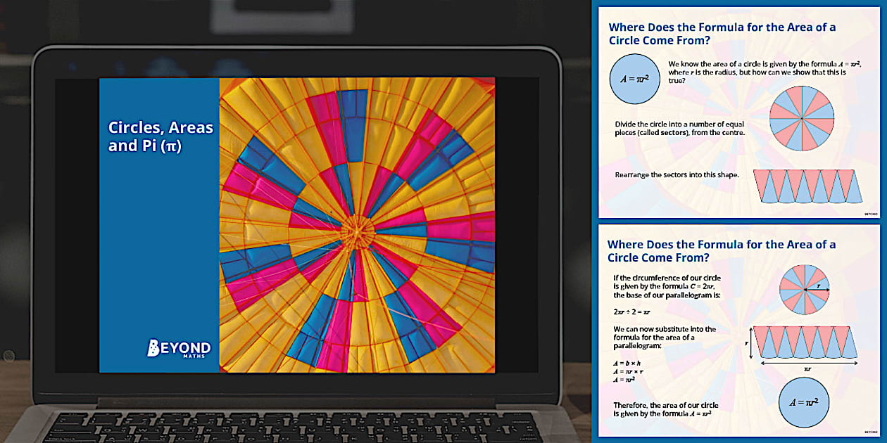 Circles, Areas and Pi PowerPoint - Beyond Secondary - Maths