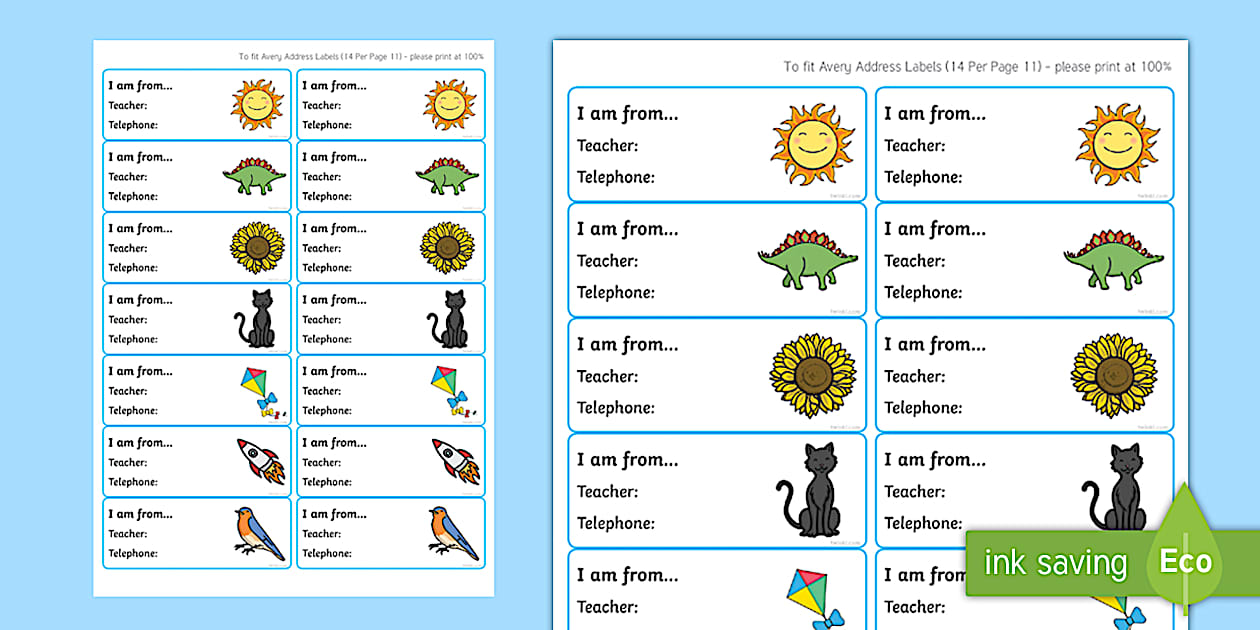 School Outing Pupil Stickers (teacher made) - Twinkl