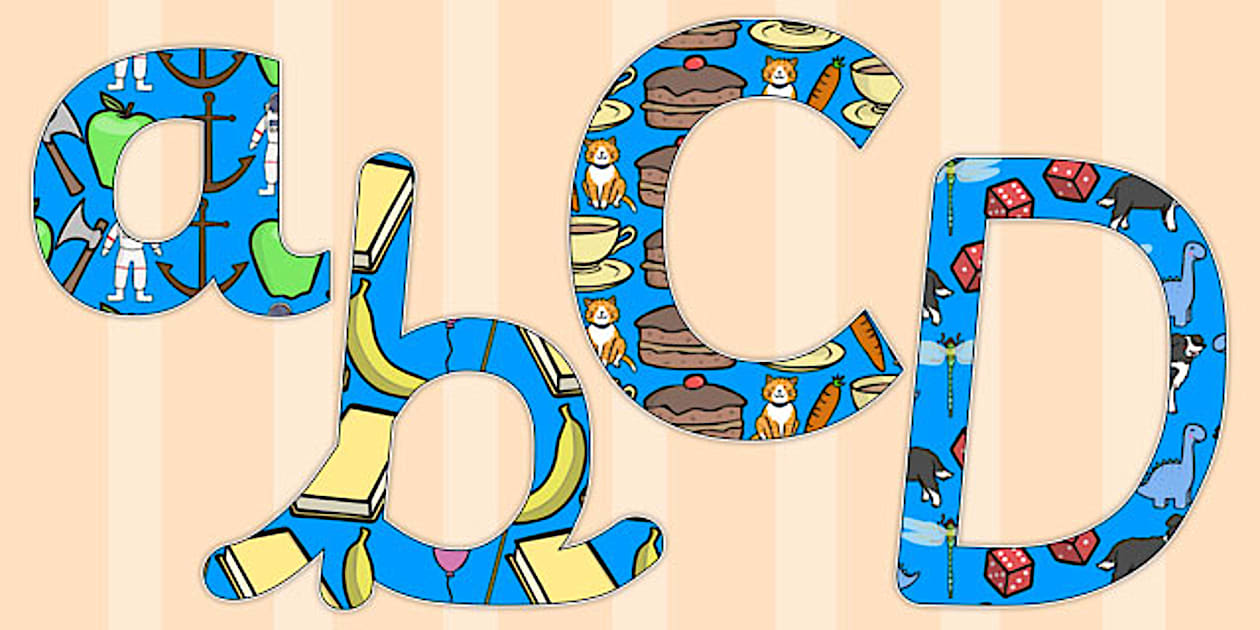 Display Letters With Sound Objects (teacher made) - Twinkl