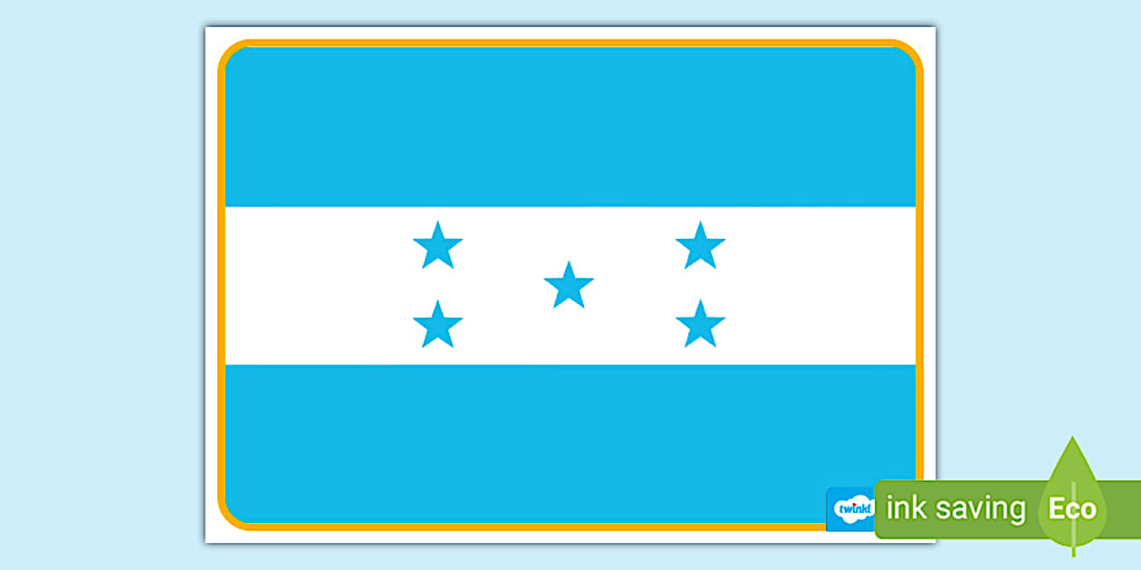 Honduras Flag Poster | Primary Resources | Twinkl - Twinkl