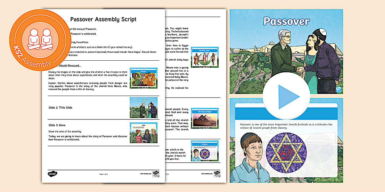 KS2 Passover Assembly Pack