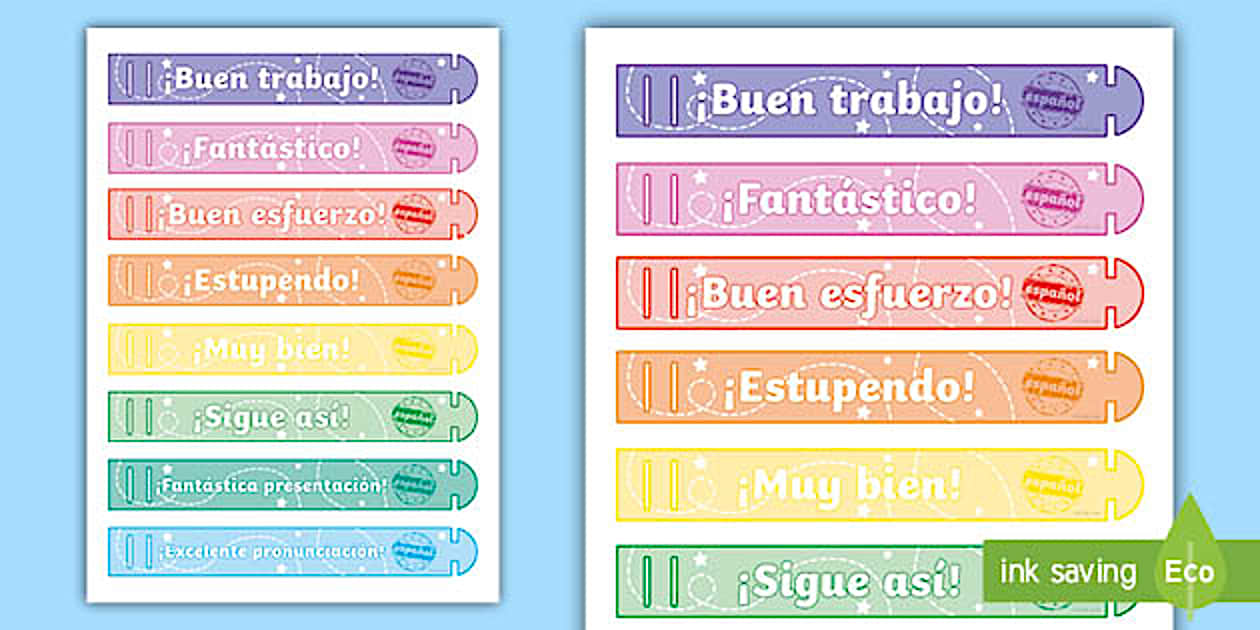 👉 Spanish Reward Wristbands - Primary Resources - Twinkl