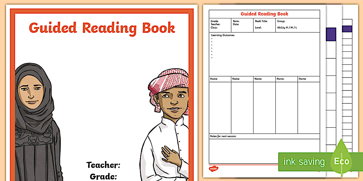 Editable Guided Reading Notes Booklet (teacher made)