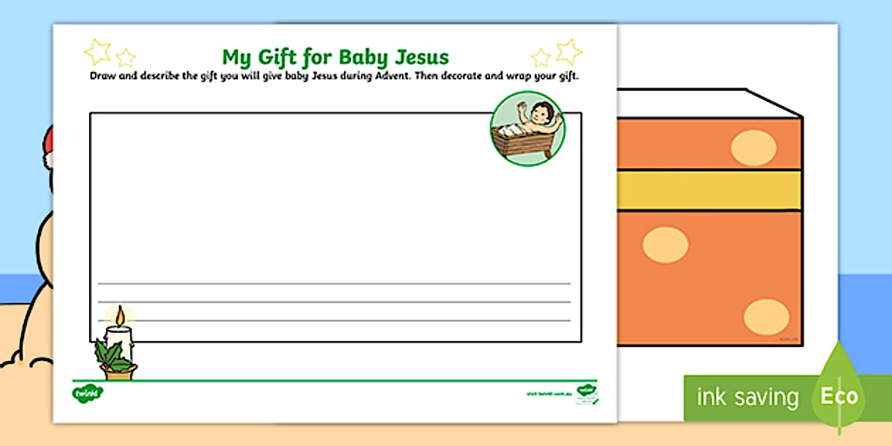 A Gift for Baby Jesus (teacher made) - Twinkl
