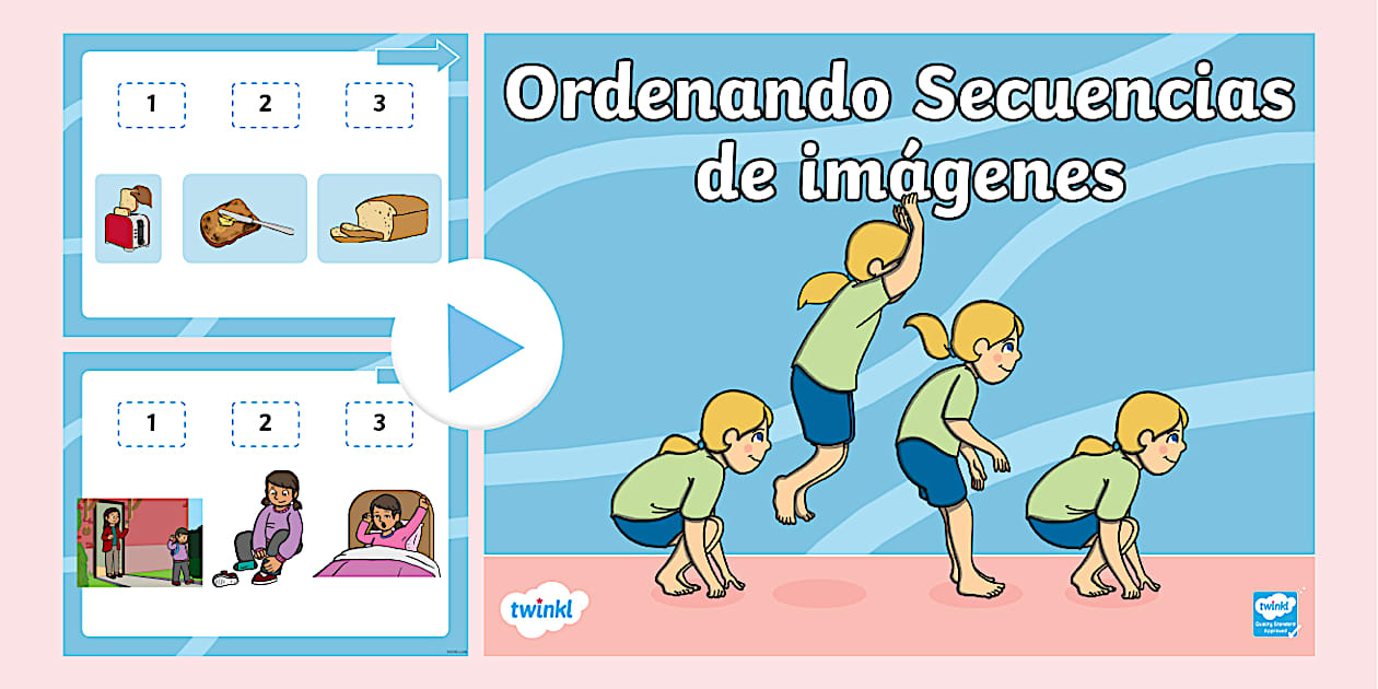 PowerPoint: Ordenando Secuencias de Imágenes - Twinkl