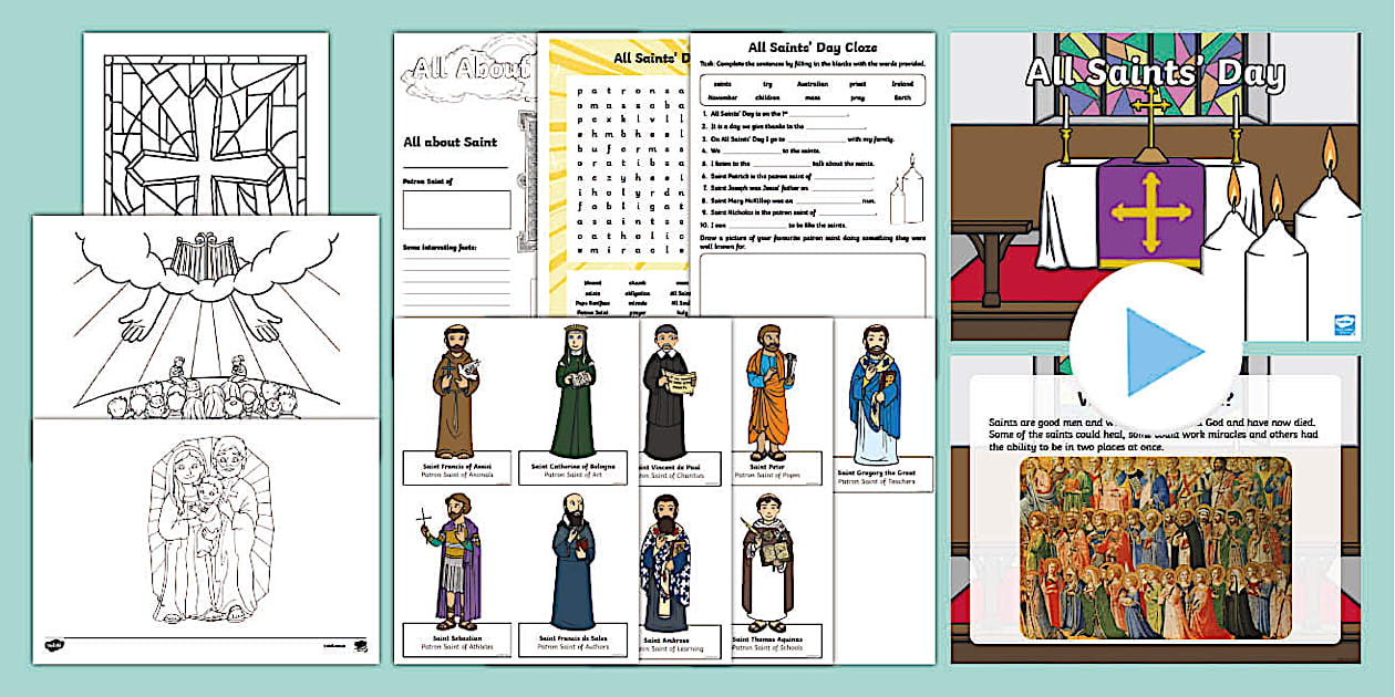 F-2 All Saints Day Resource Pack (teacher made) - Twinkl