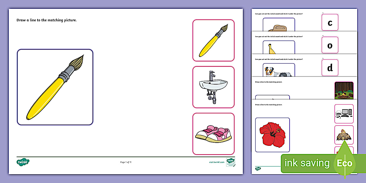 Visual Reading Assessment (Hecho por educadores) - Twinkl