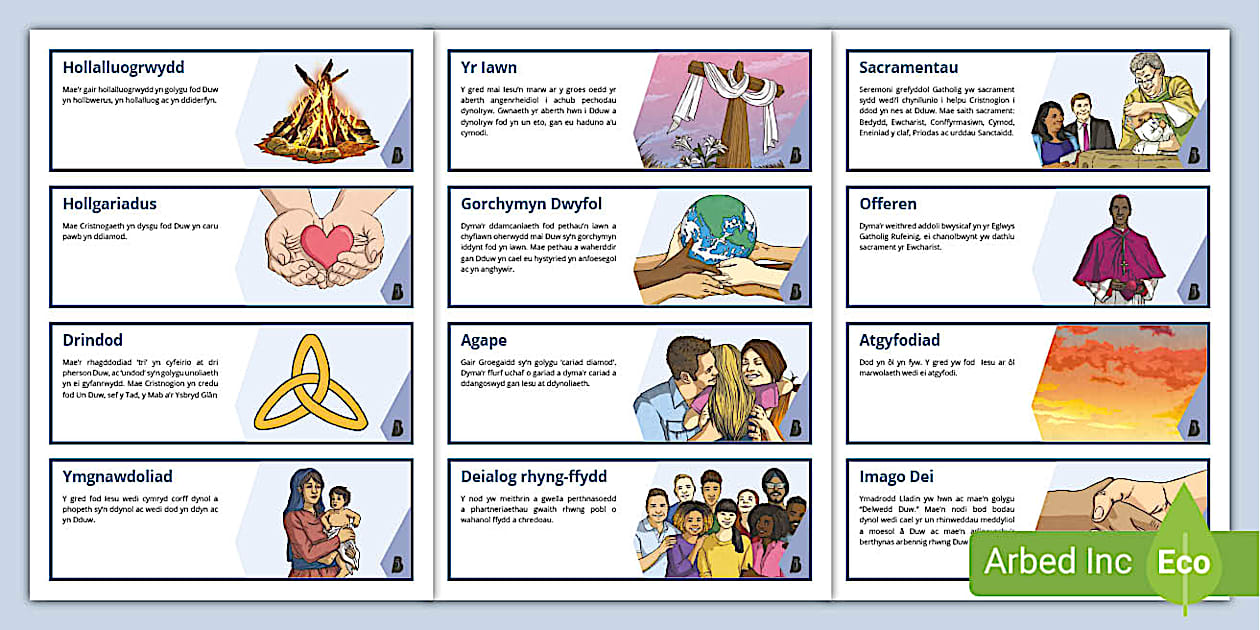 Cysyniadau Allweddol Catholigiaeth (teacher made) - Twinkl