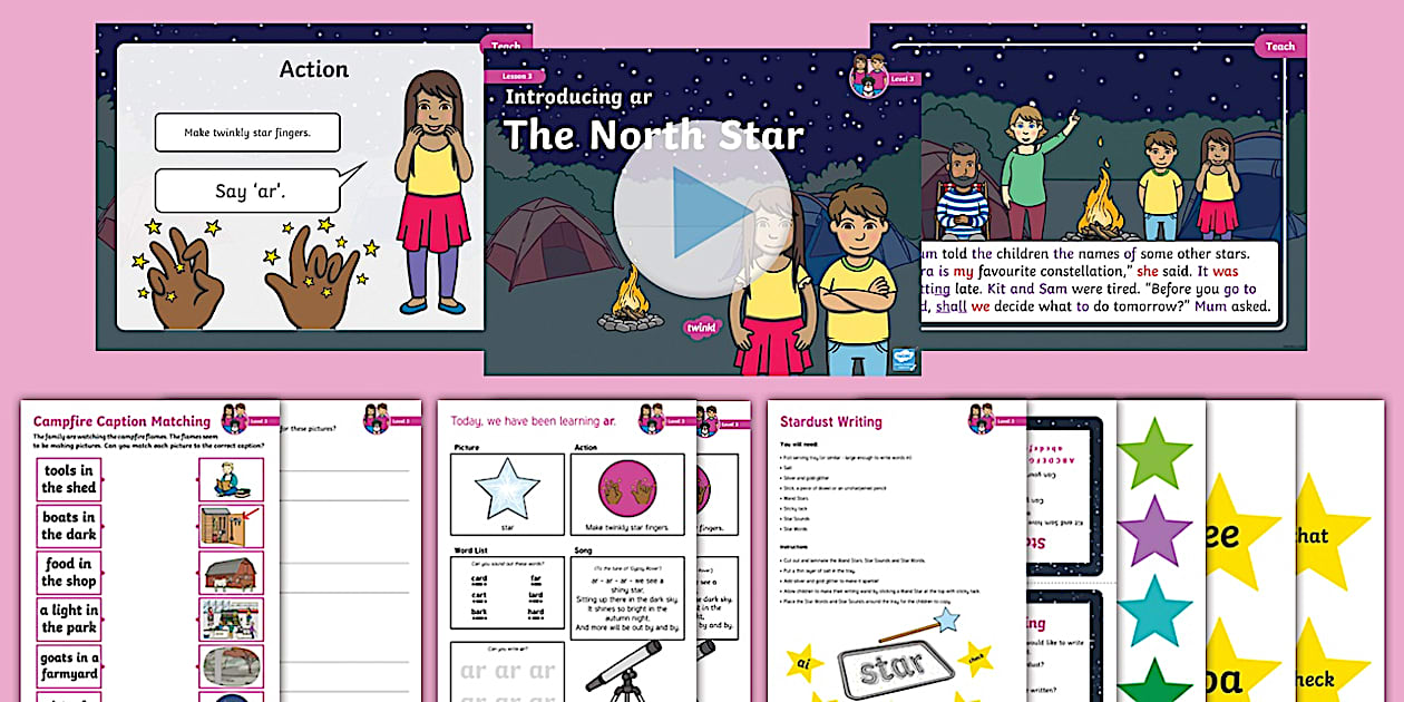 'ar' Phonics Lesson Pack (teacher made) - Twinkl