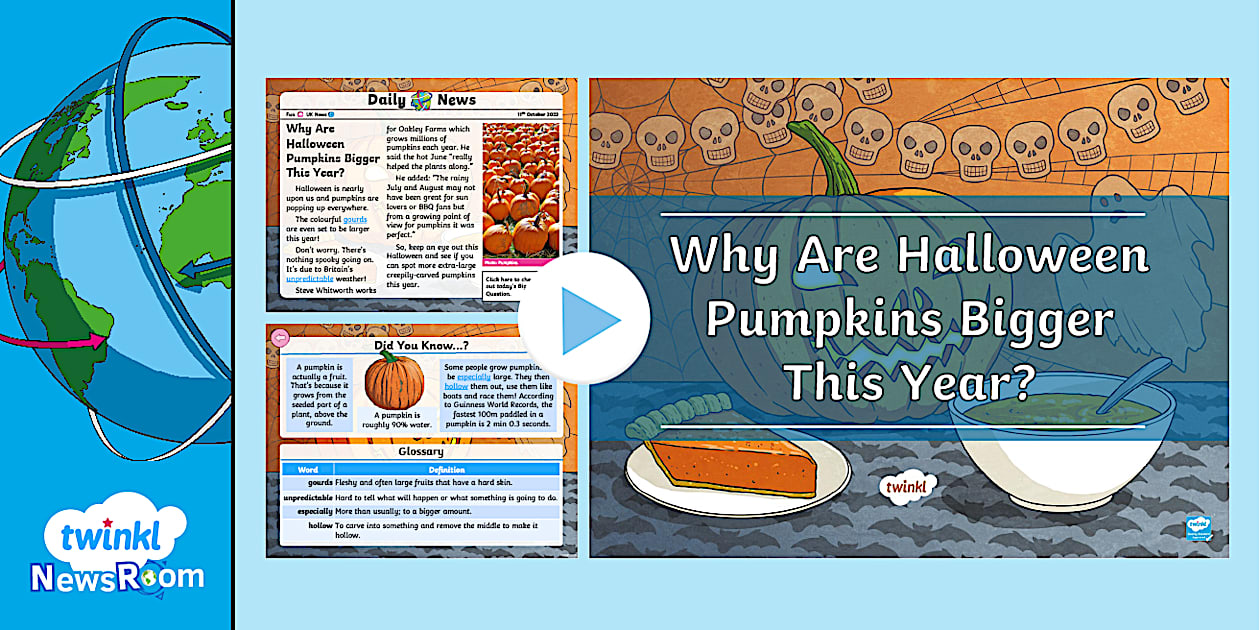 Halloween Pumpkins Are Bigger This Year | Twinkl Resources