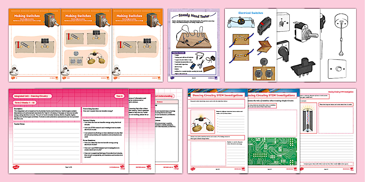 STEM IU Yr 6 Dancing Circuitry Wk 5-6 (Teacher-Made)