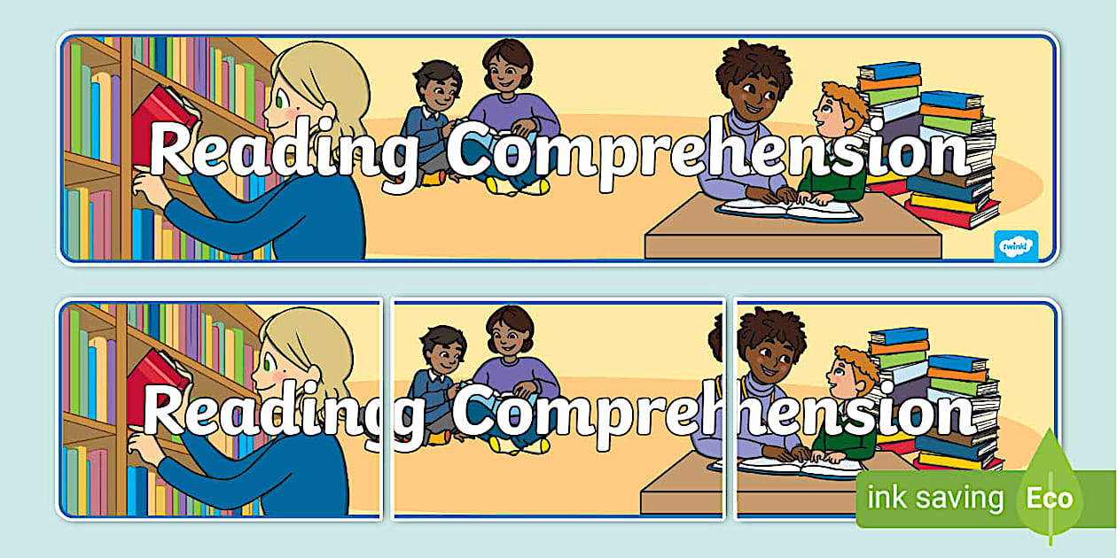 👉 Reading Comprehension Display Banner (teacher made)