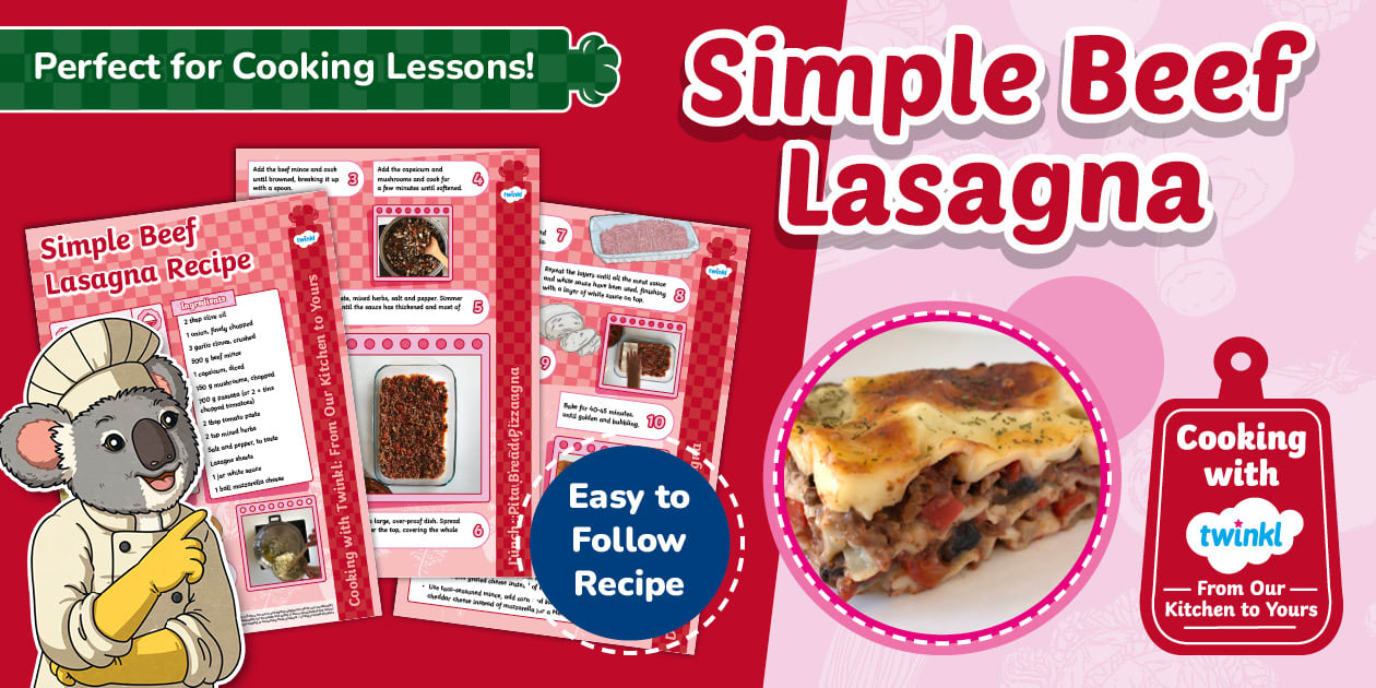 Simple Beef Lasagne Recipe