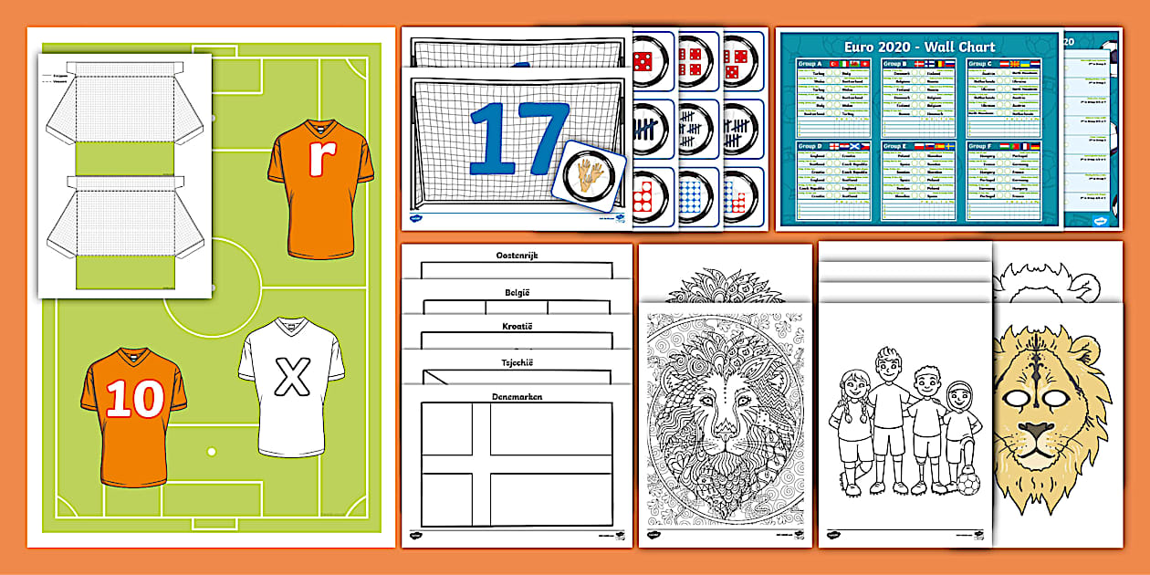 Gratis - EK 2020 Zomer 2021 Lespakket (Teacher-Made)