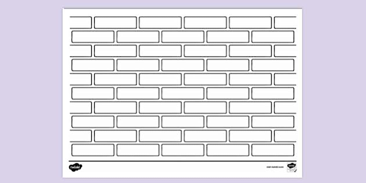 Wall Colouring Page