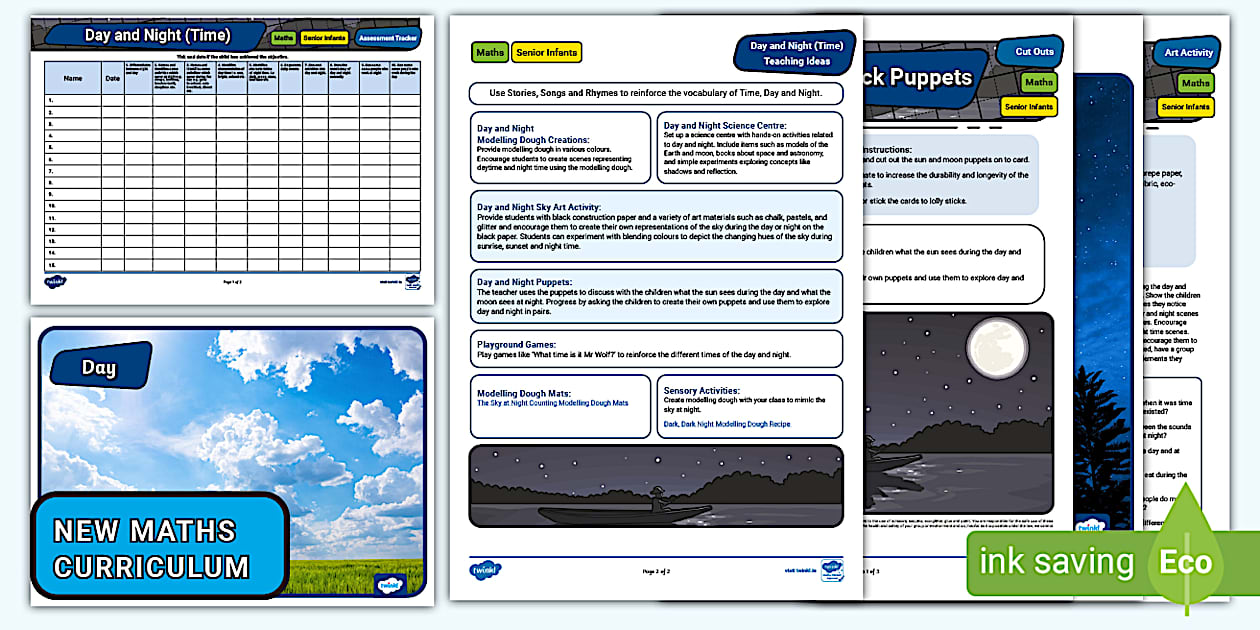 Day And Night Resource Pack (teacher made) - Twinkl