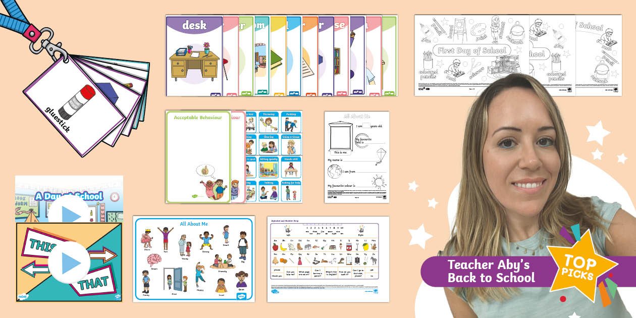 Teacher Aby's Back to School Picks