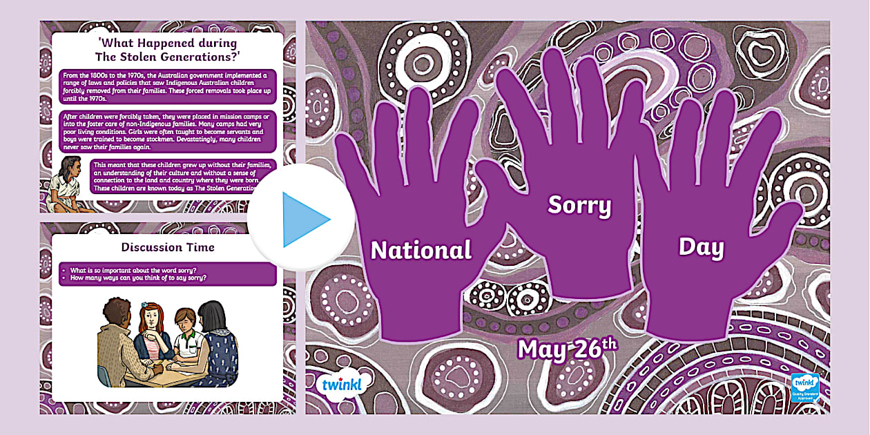 National Sorry Day Powerpoint and Quiz Years 5-6