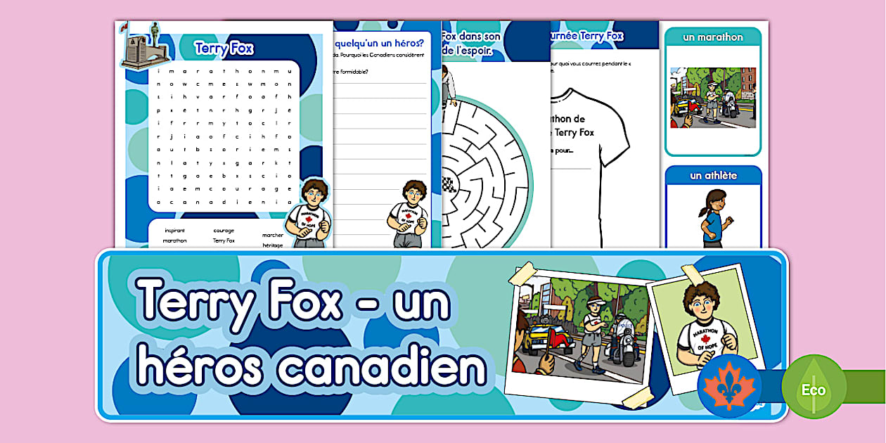 Terry Fox French Primary Pack