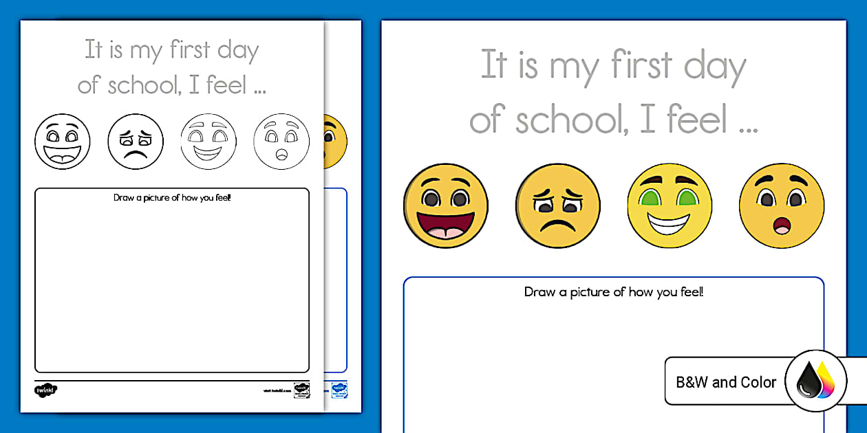 First Day of School Feelings | Back to School | Twinkl USA