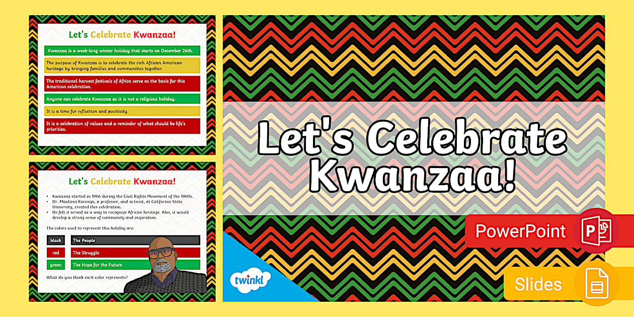 Celebrating Kwanzaa | Presentation | Twinkl - Twinkl