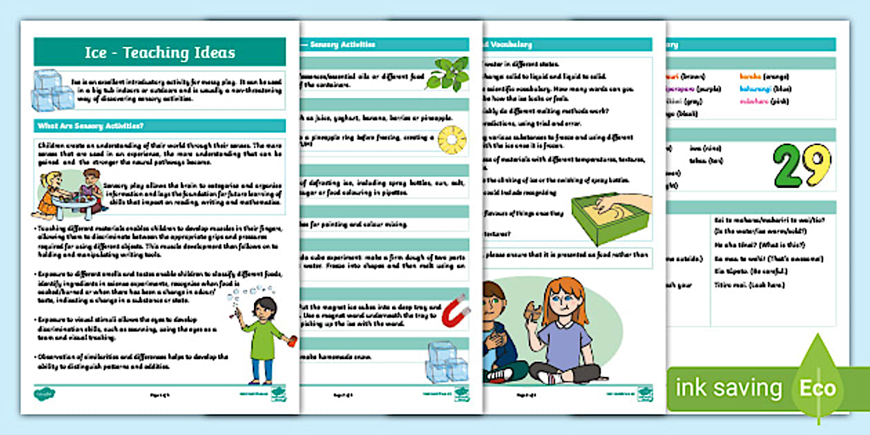 Ice Teaching Ideas (Hecho por educadores) - Twinkl