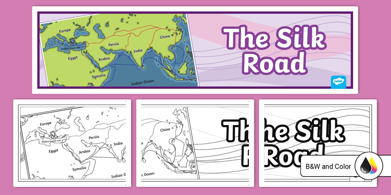 The Silk Road Banner (teacher made) - Twinkl