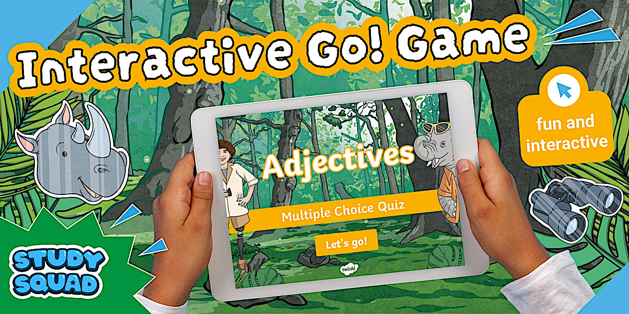 Adjectives KS2 English Multiple Choice Quiz