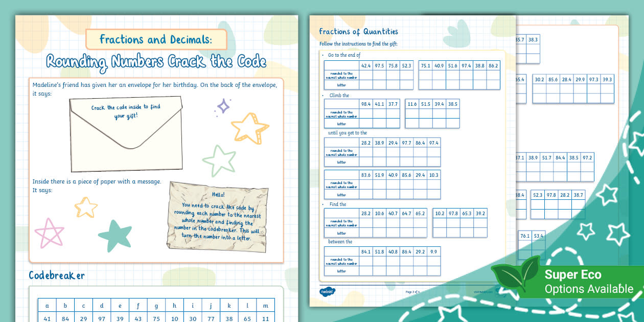 Fractions and Decimals: Rounding Numbers Crack the Code