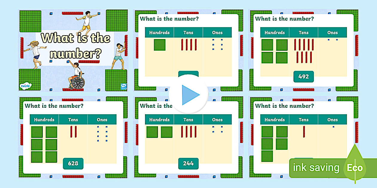 Place Value PowerPoint Game – Hundreds, Tens and Ones PPT