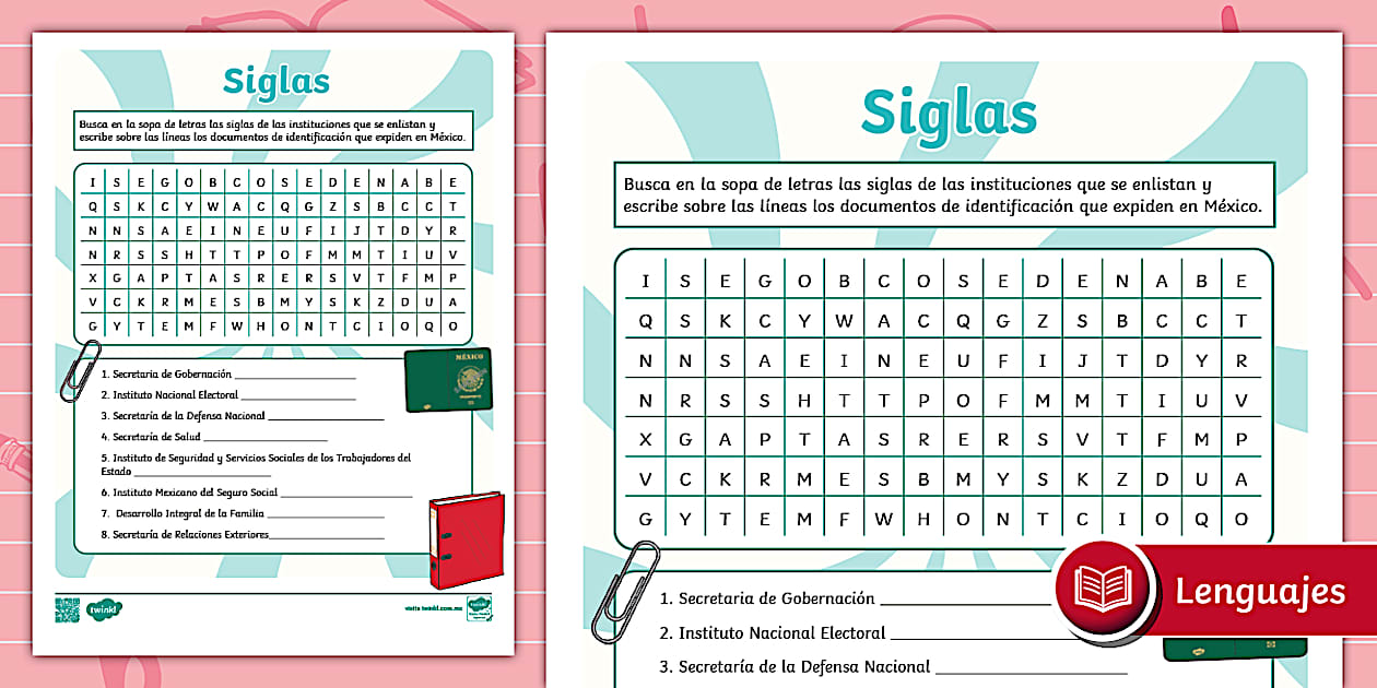 Documentos de identidad en México (teacher made) - Twinkl