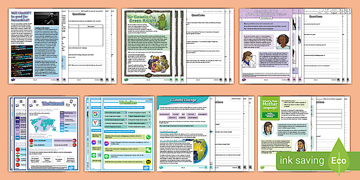 ESL February Reading Pack for Teens - 7 Resources | Twinkl