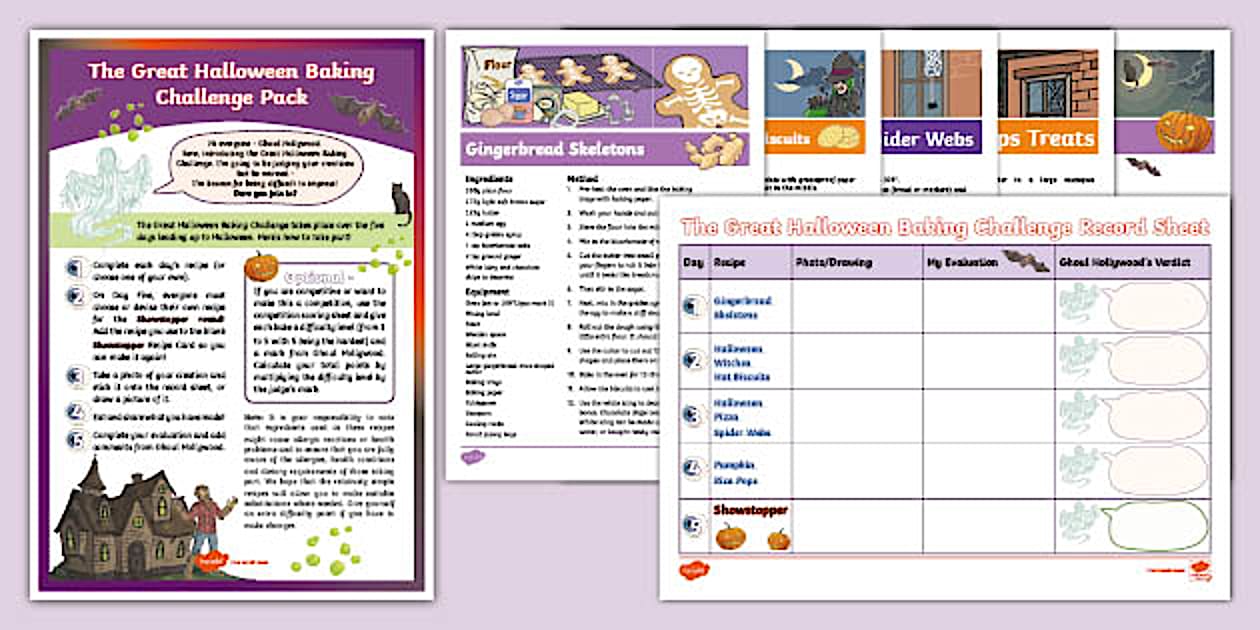 The Great Halloween Baking Challenge - Twinkl