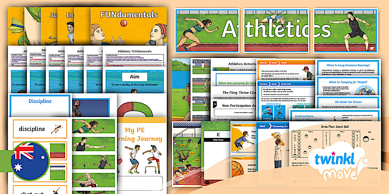Move PE Year 5 Athletics Unit Pack
