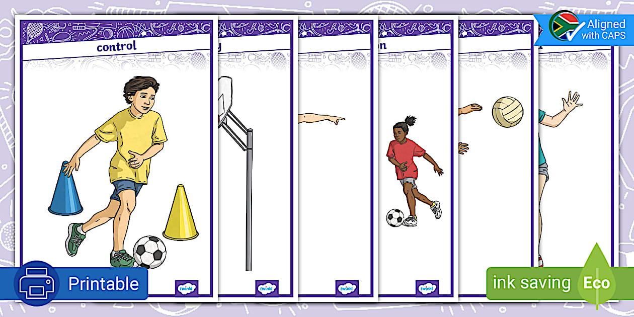 Grade 6 Physical Education Invasion Games Display Poster