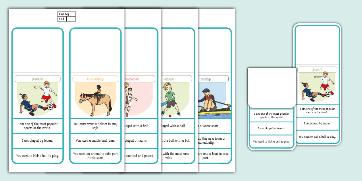 What Am I? Guess the Sport Game (teacher made) - Twinkl